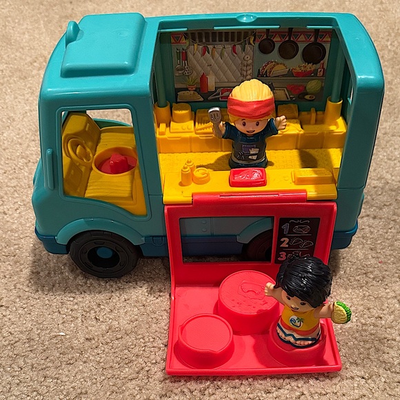 Fisher-Price | Toys | Little People Food Truck Playset 2 Characters ...